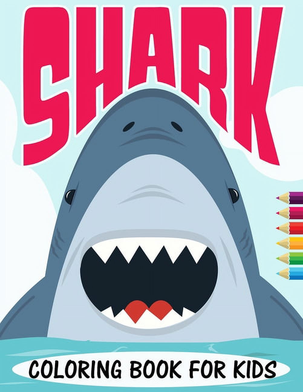 Cute Shark Coloring Pages For Kids