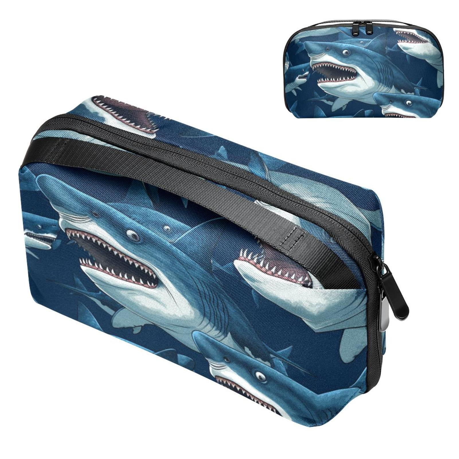Shark Digital Bag with Oxford Fabric, Waterproof, Charger Pouch, USB ...