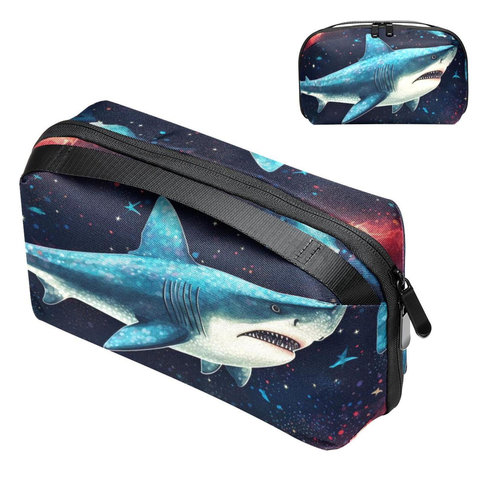Shark Digital Pouch with Oxford Fabric, Waterproof Electronic Organizer ...