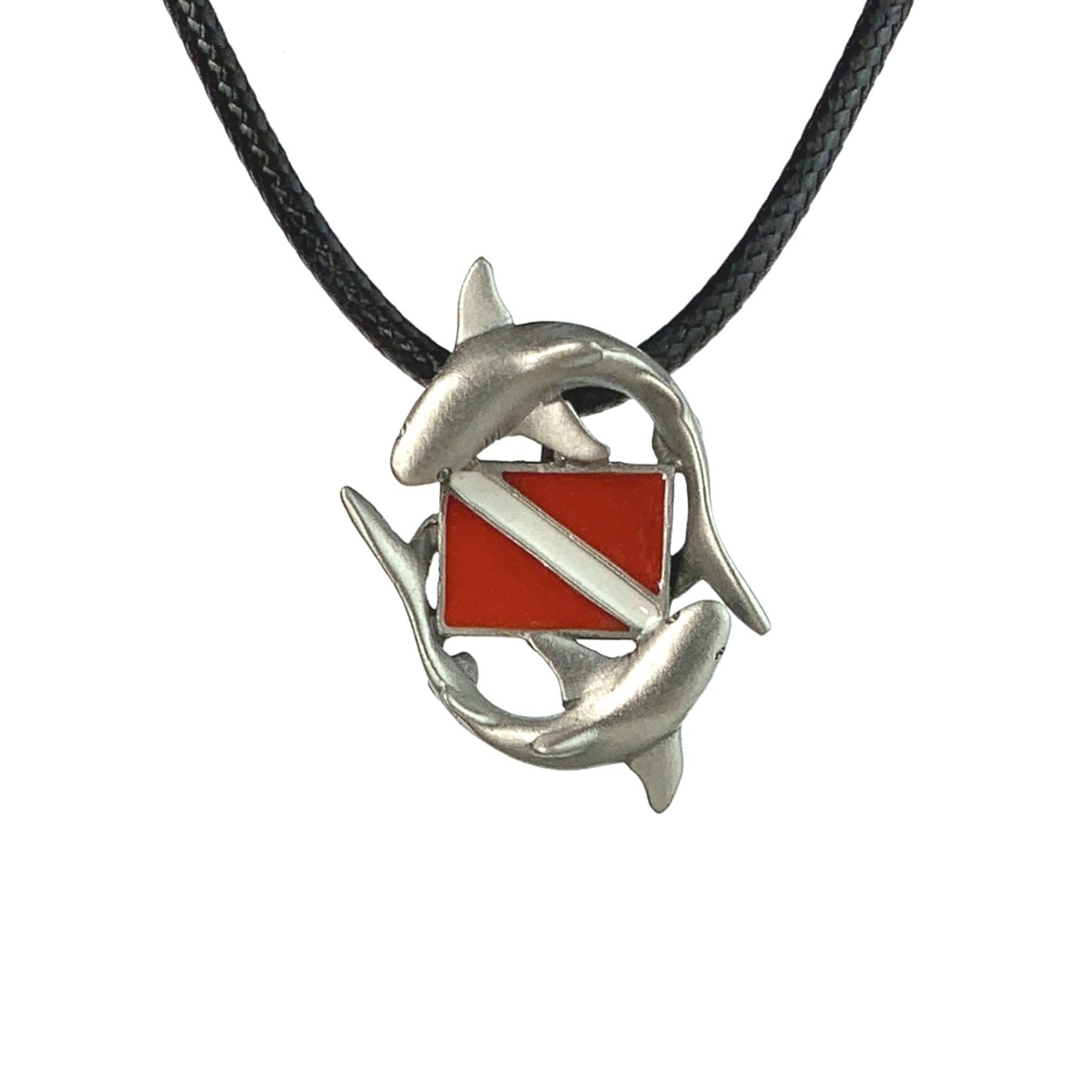 Shark Diver Necklace Pendant- Shark Gifts for Women and Men, Reef Shark ...