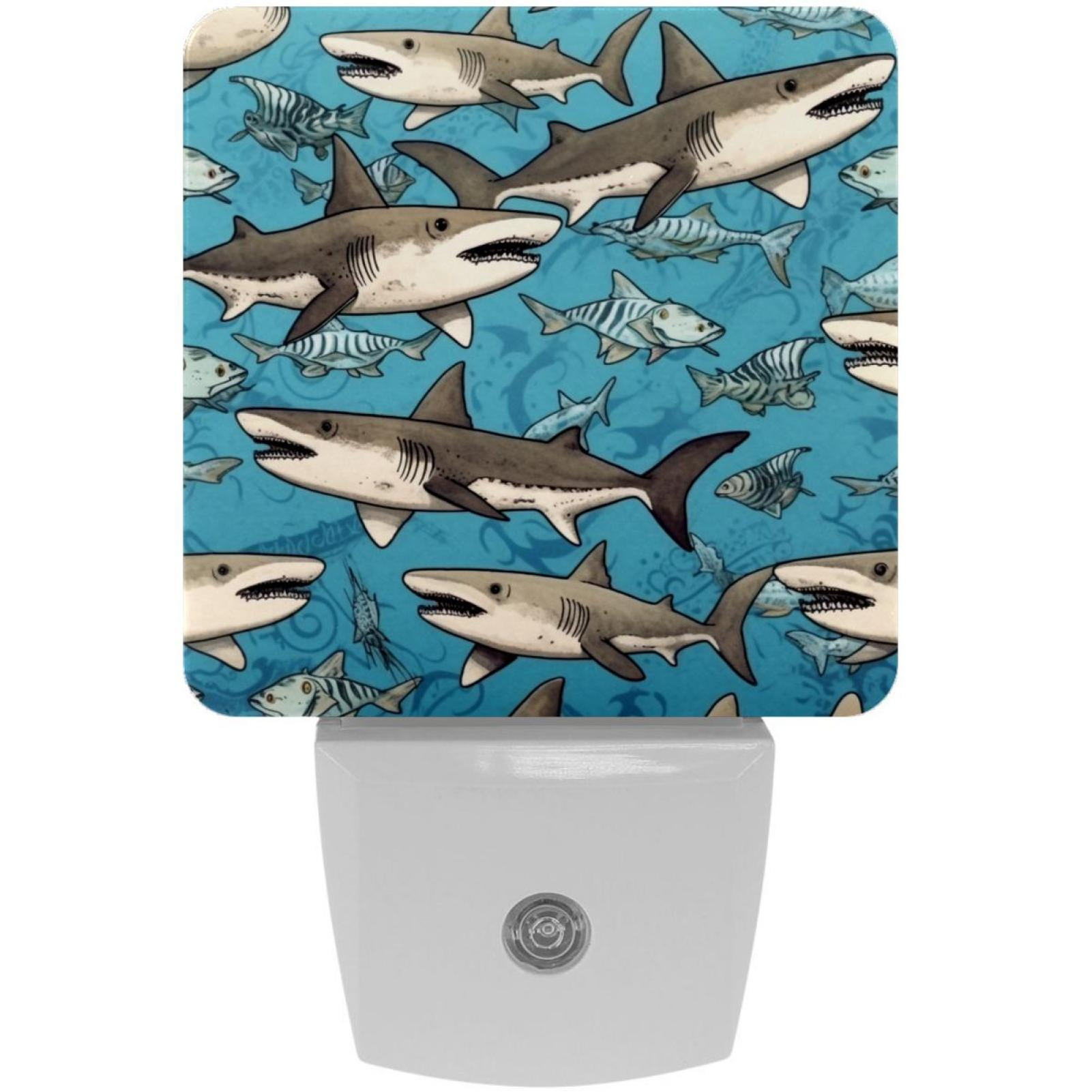 Shark Enhance Your Space with LED Square Night Lights - Versatile ...