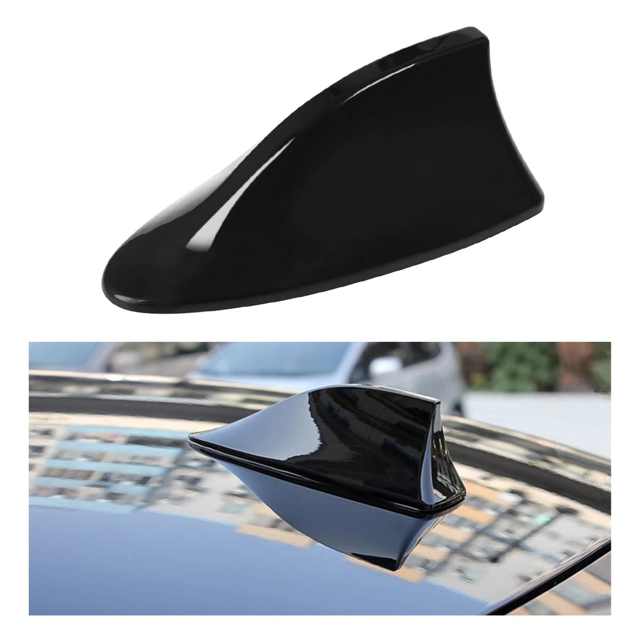 Shark Fin Antenna Cover for Cars - Universal Vehicle Signal Enhancer ...