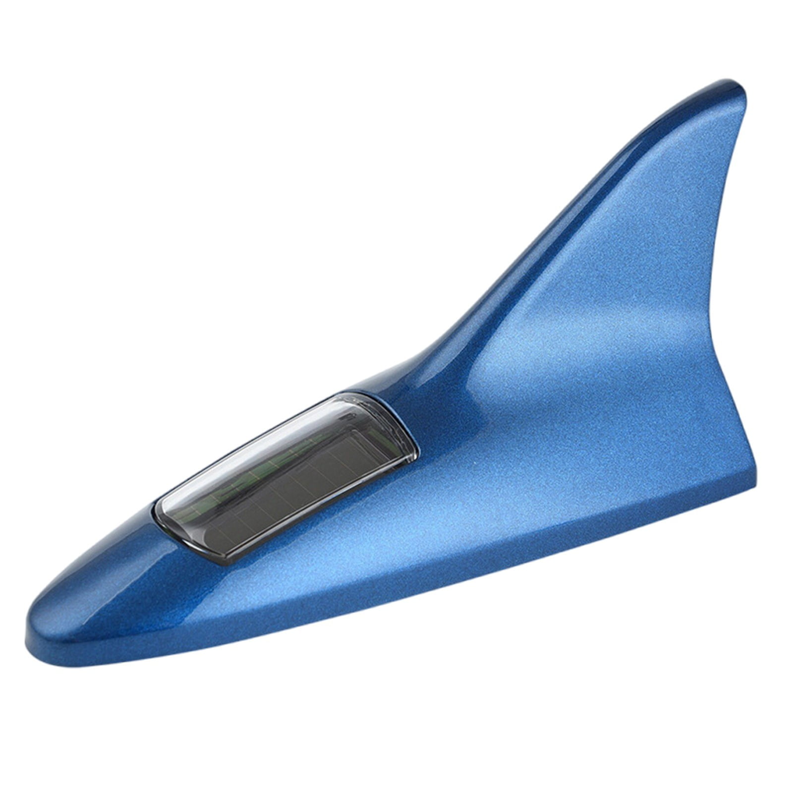 Shark Fin Antenna Solar Power LED Warning Tail Light Car Roof Antenna ...