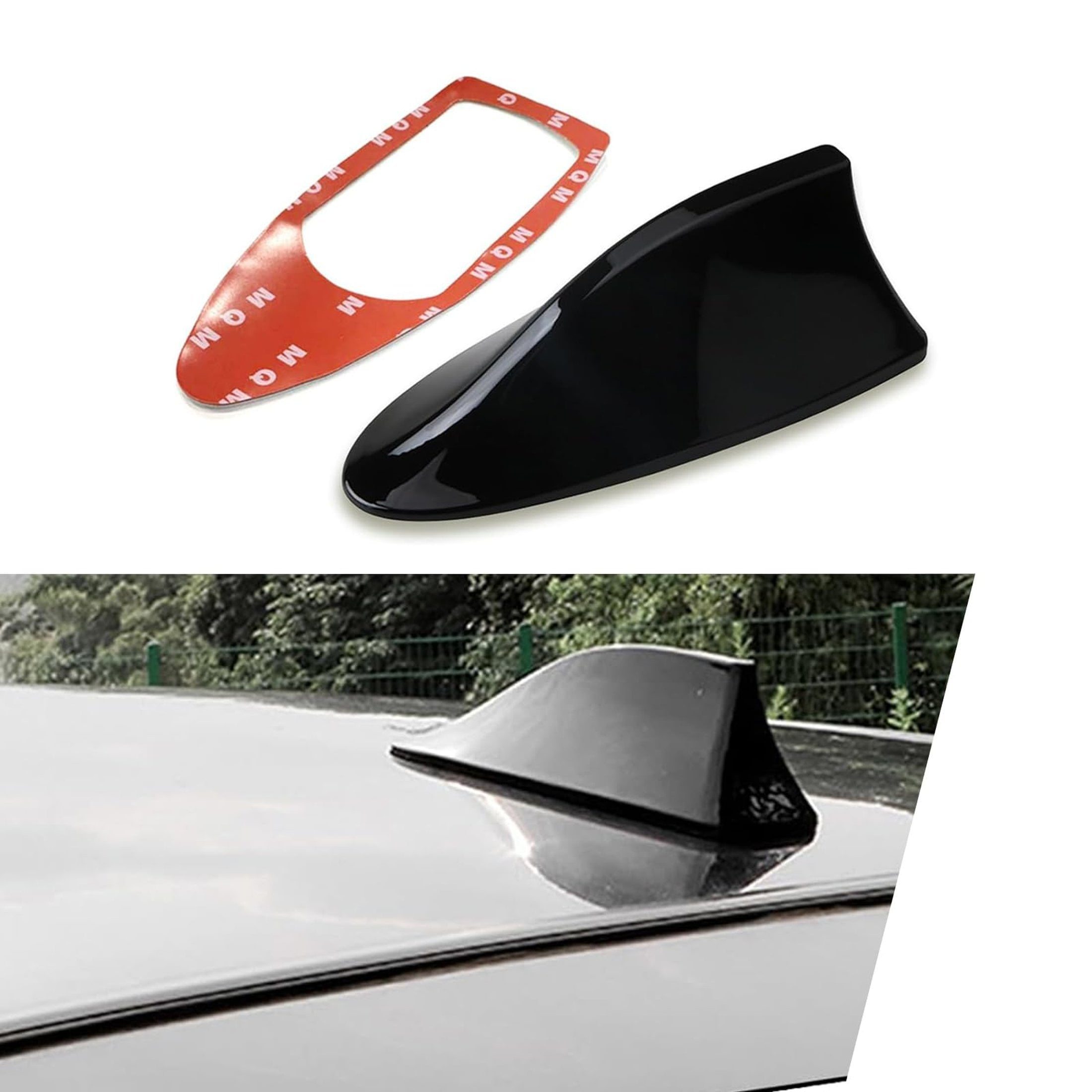 Shark Fin Antenna for Cars - Signal Enhancer and Roof Decor Accessory ...