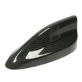 Shark Fin Roof Antenna Cover Glossy Carbon Fiber Car Aerial Shell Cap ...