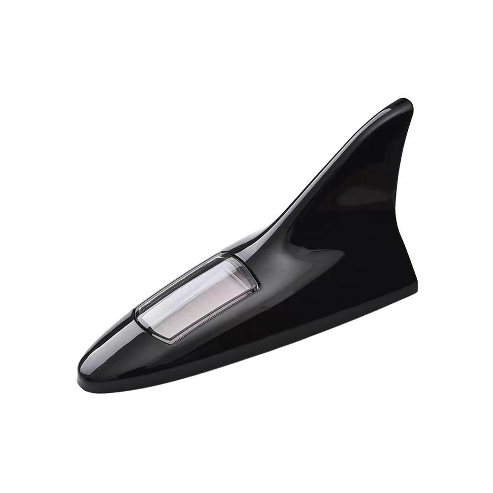 Shark Fin Solar Warning Light for Car, Waterproof Shark Fins Car Roof ...