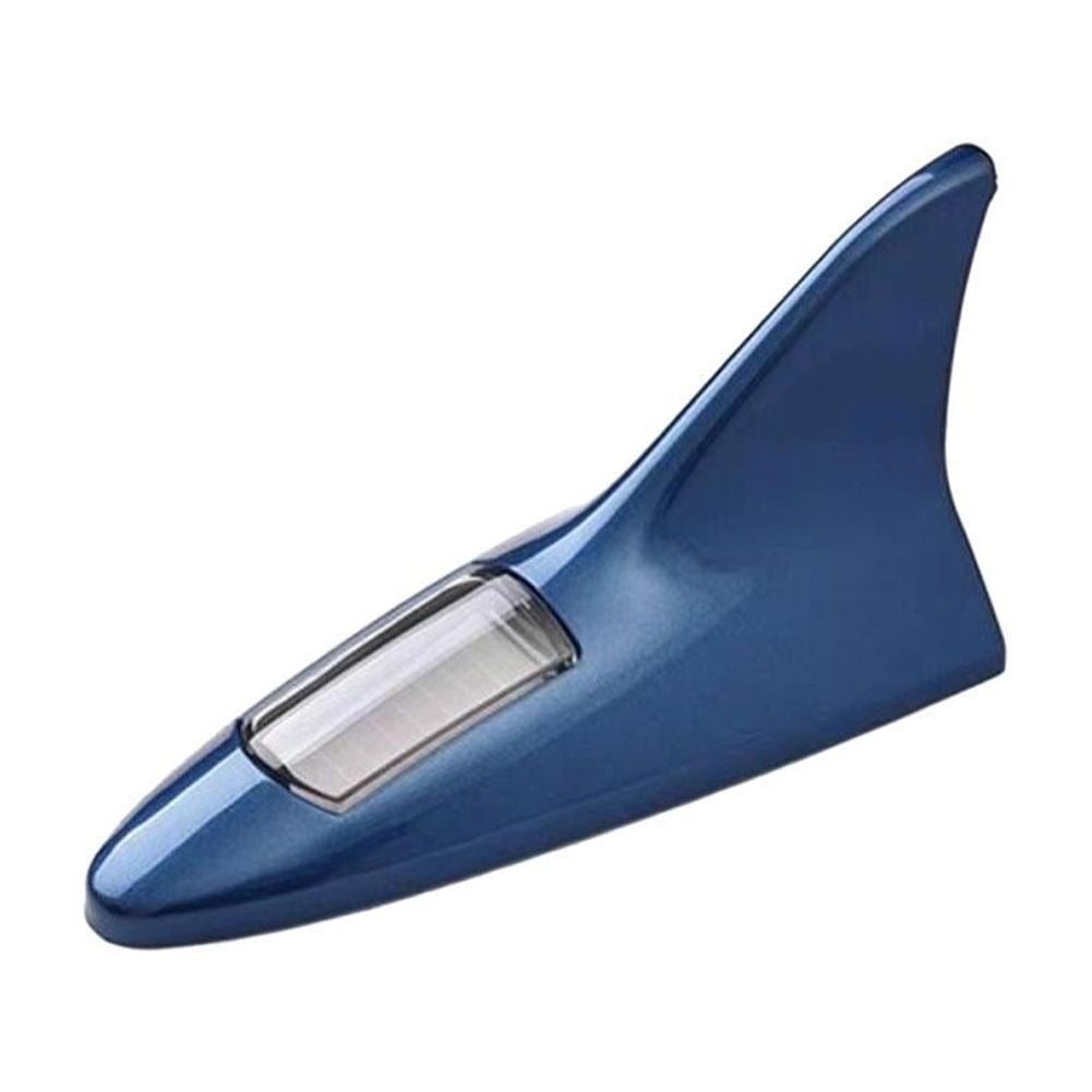 Shark Fin Solar Warning Light for Car, Waterproof Shark Fins Car Roof ...