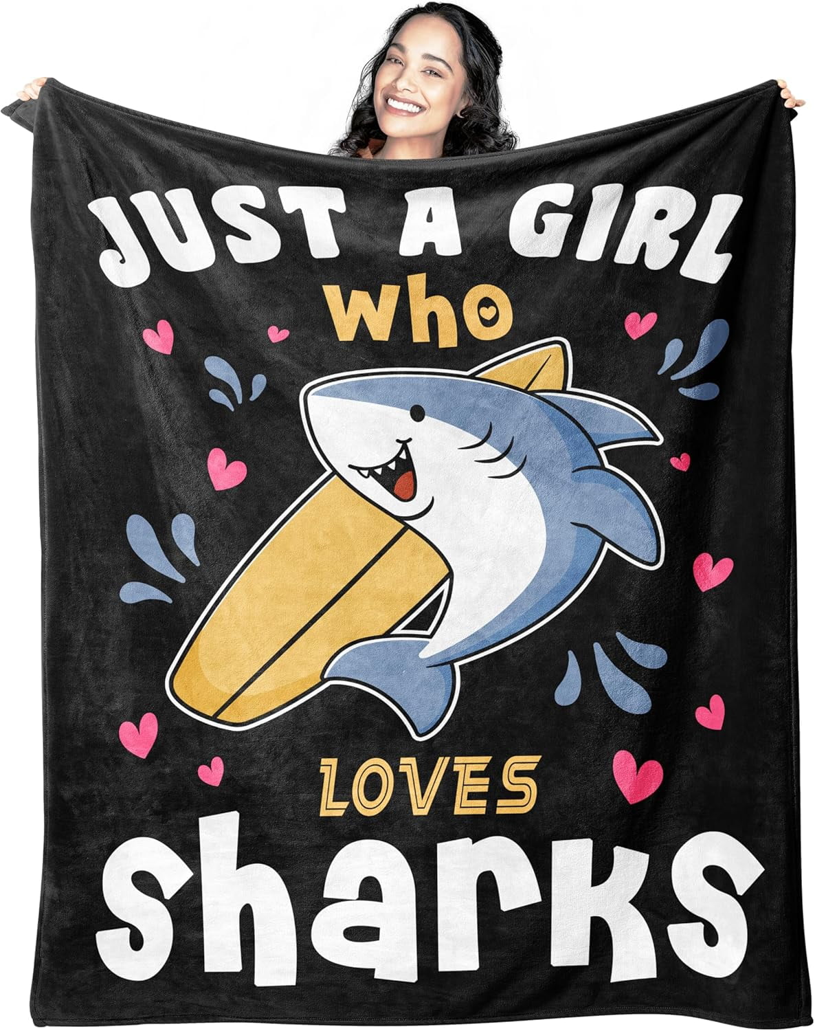 Shark Gifts Blanket Shark Gifts for Women/Shark Lovers/Kids/Adults ...