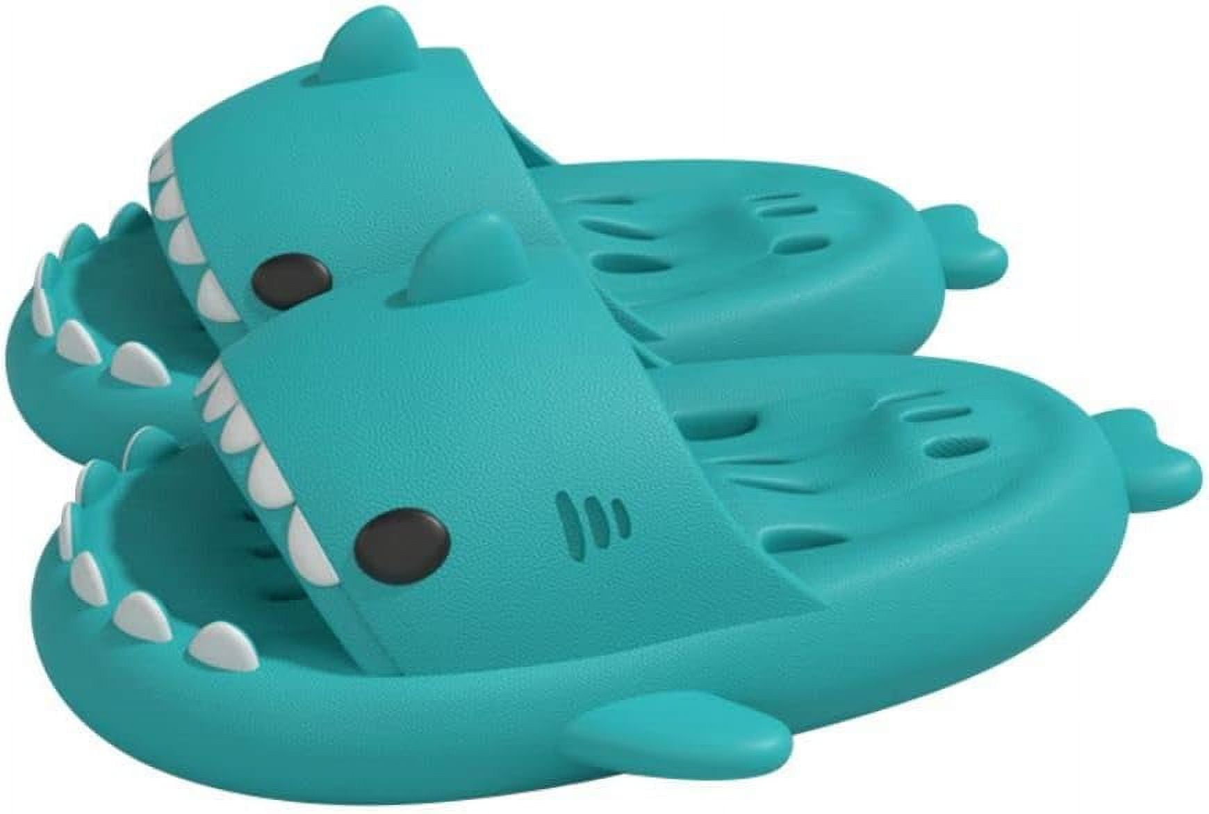 Shark Haj Tofflor Lämplig för vuxna och barn Söt Tjock Sula Hajar ...