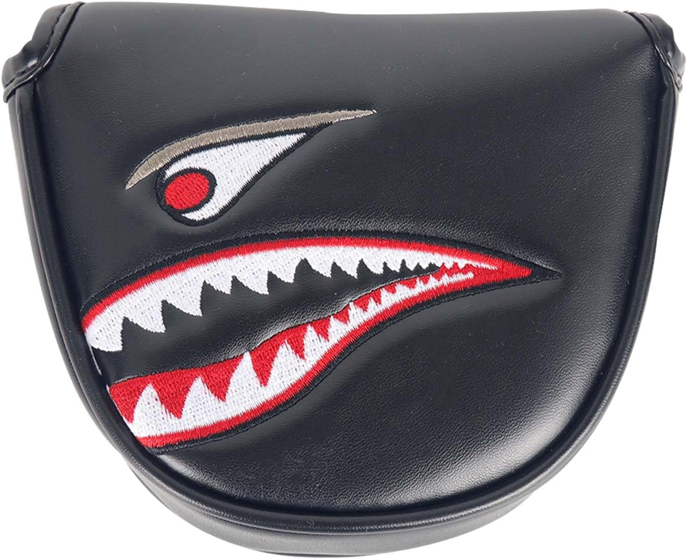 Shark Half Round Hat Cover Golf Club Mallet Putter Head Cover for ...