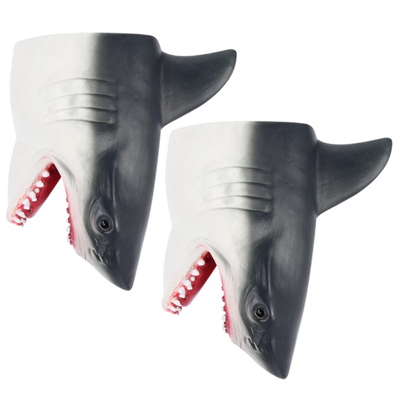 Thermoplastic Rubber Shark Hand Puppet