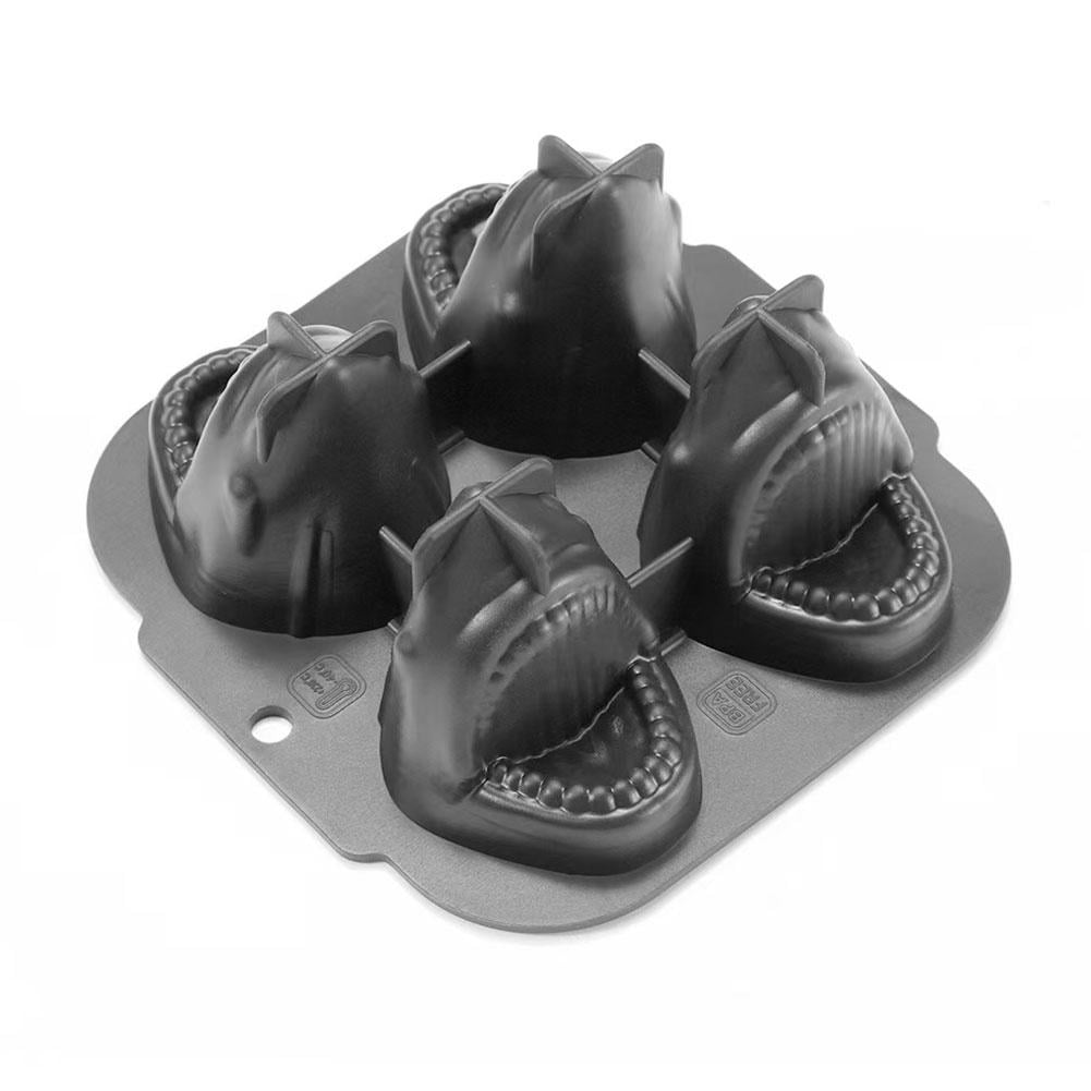 Shark Ice Cube Mold Chocolate Mold Jelly Tray - FOOD GRADE CF бθ W4L9 ...