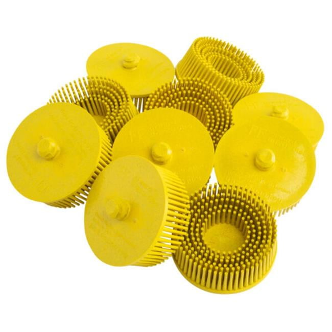 Shark Industries 2 in. Yellow Finger Disc - 80 Grit - Pack of 10 ...