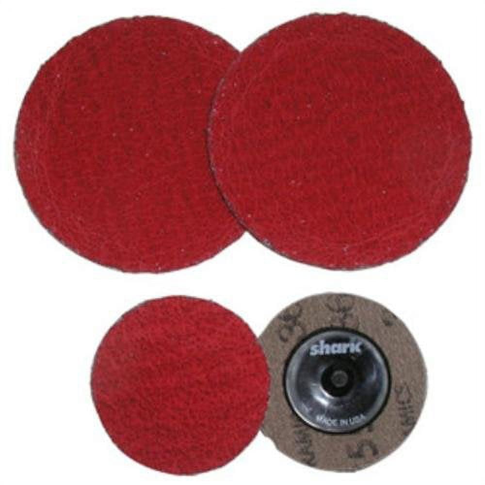 Shark Industries Ltd 12627 3"24 Red Grit Ceramic Mini Grinding Discs/25 ...