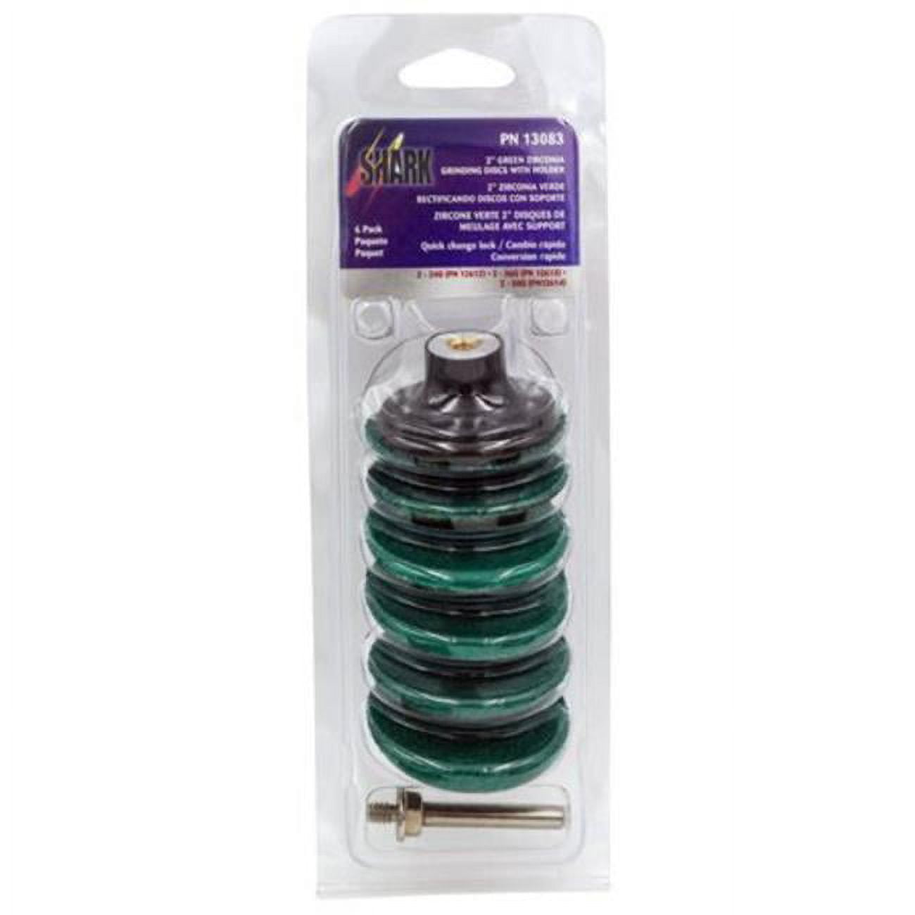Shark Industries SI13083 2 in. Mini Grinding Discs, Pack of 10 ...