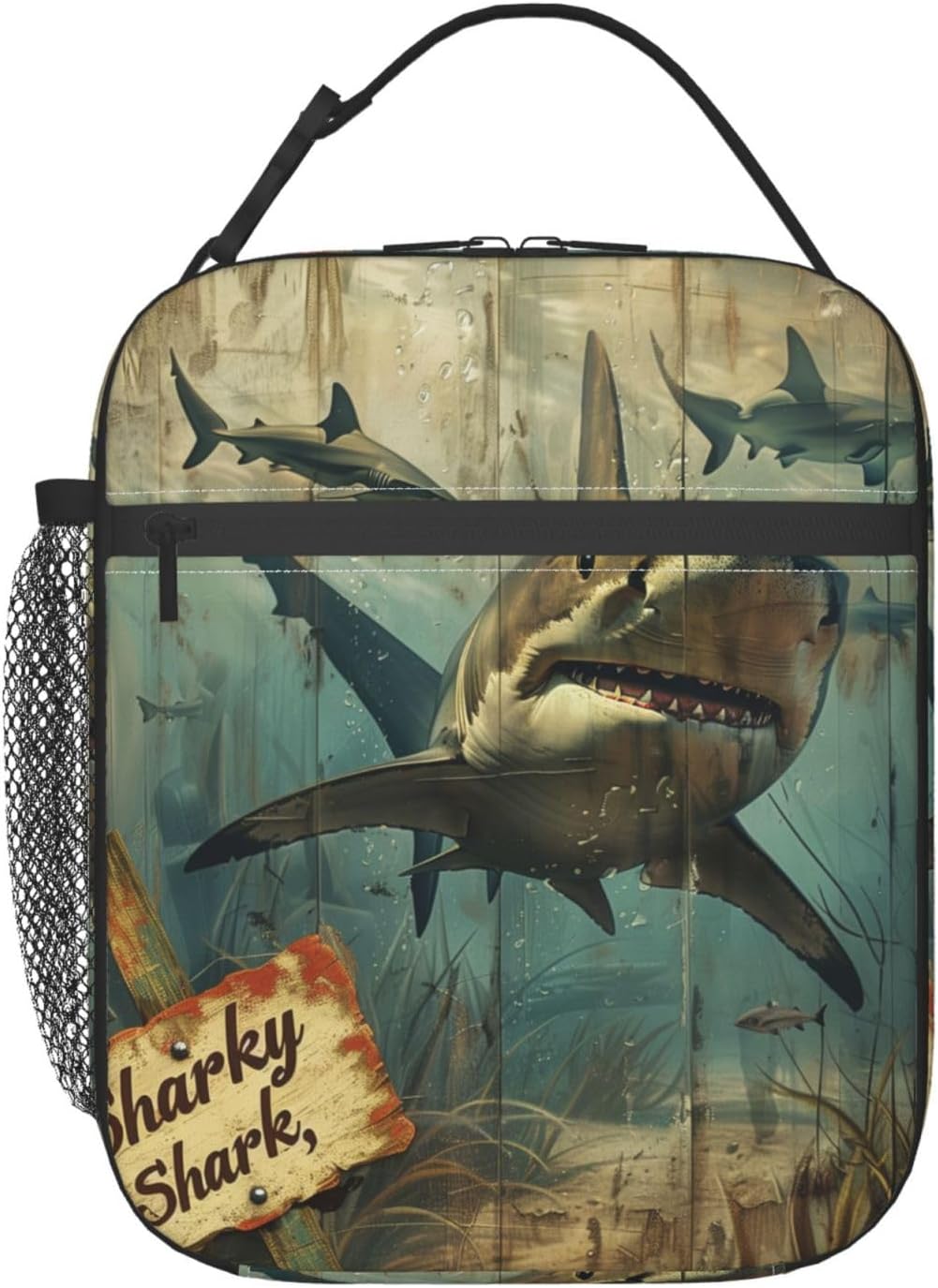Shark Insulated Lunch Box for Women Men Shark Lunch Bag for Work,Picnic ...