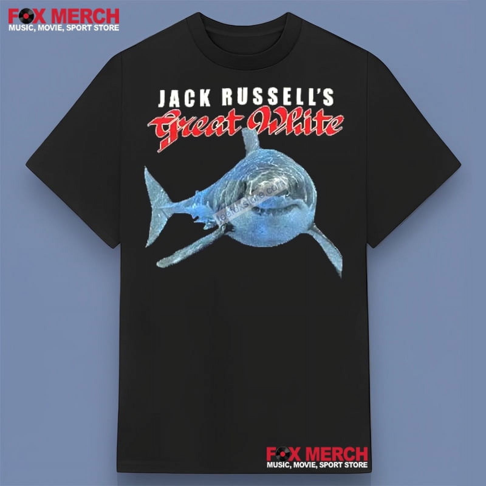 Shark Jack Russell’s Great White Graphic T-Shirt - Walmart.com