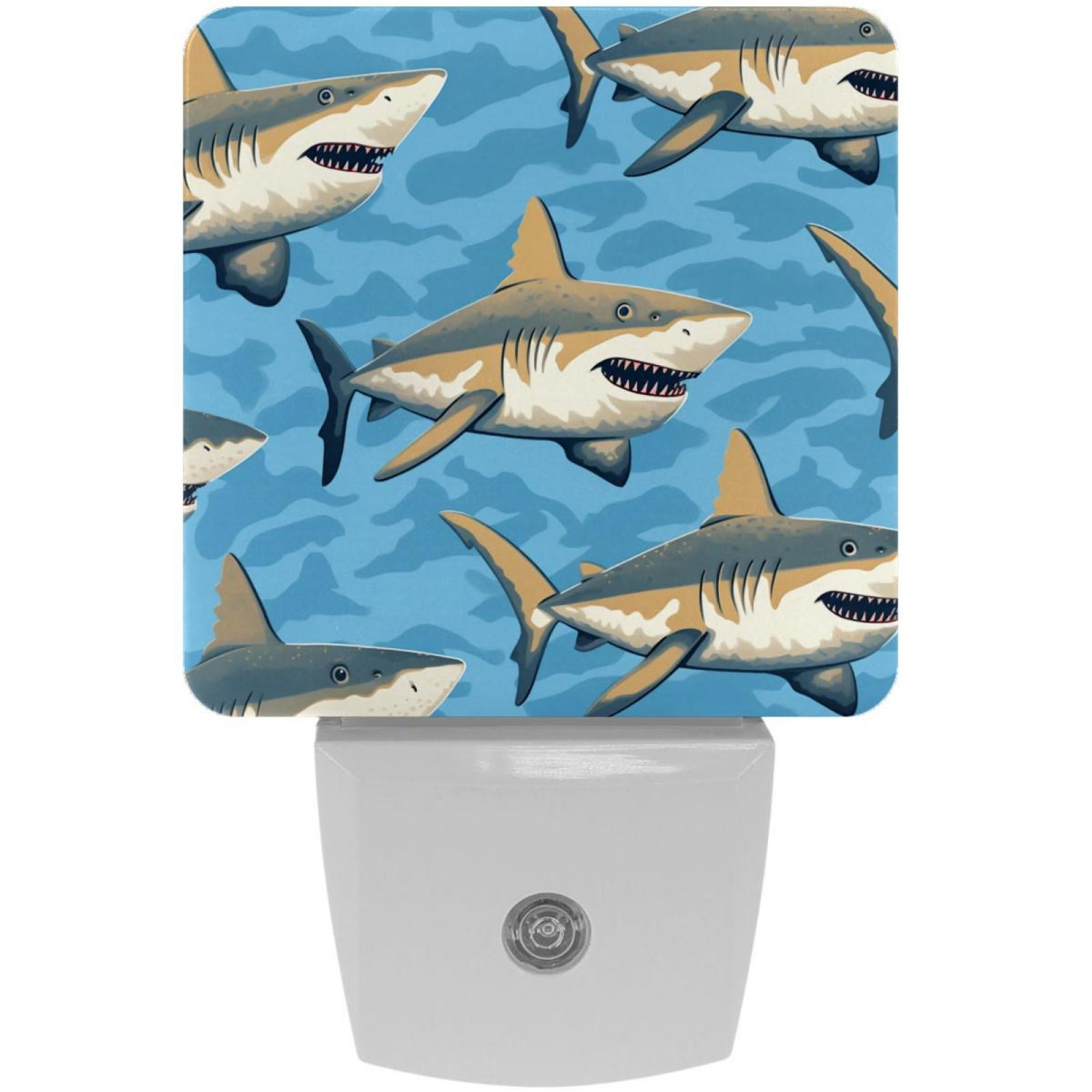 Shark LED Square Night Light - Energy Efficient and Stylish ...