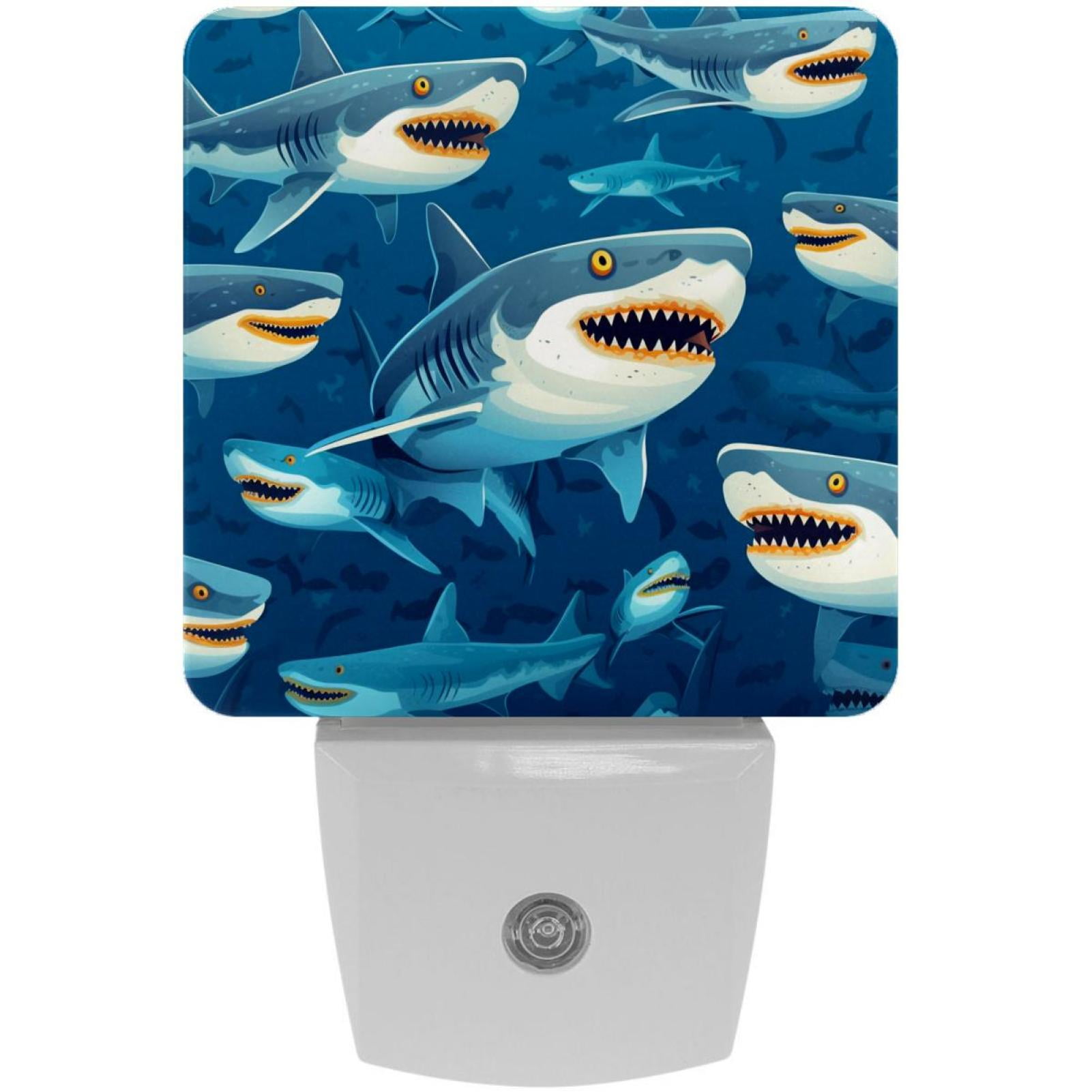 Shark LED Square Night Light - Energy Efficient and Stylish ...