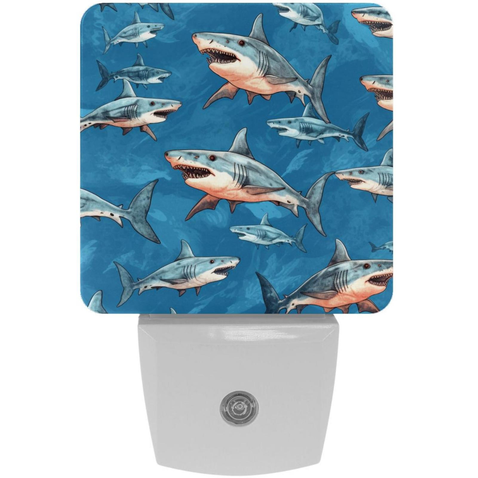 Shark LED Square Night Lights: Energy-Efficient and Stylish ...