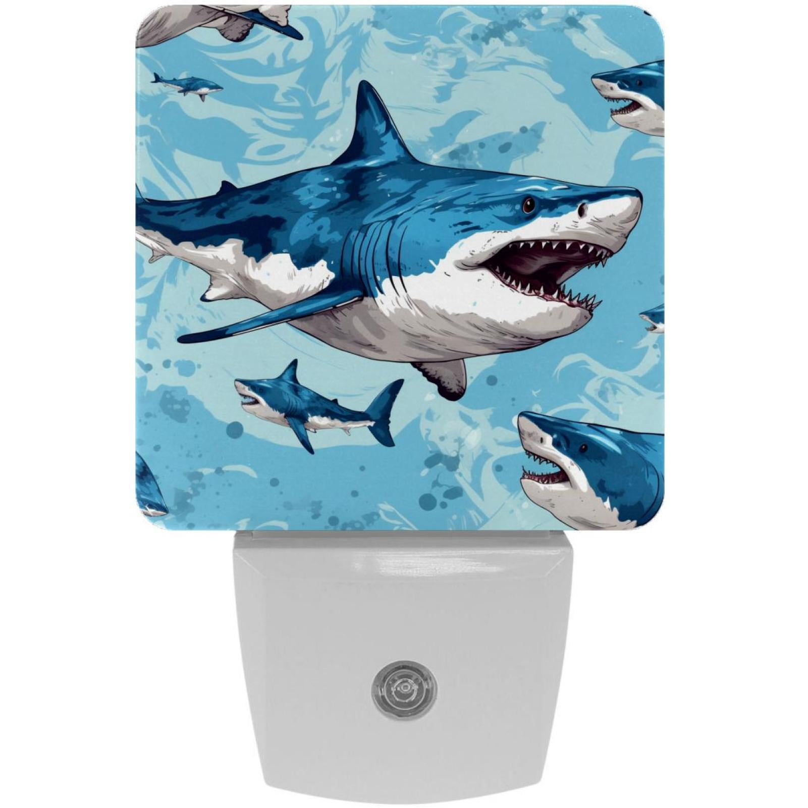 Shark LED Square Night Lights: Energy-Efficient and Stylish ...