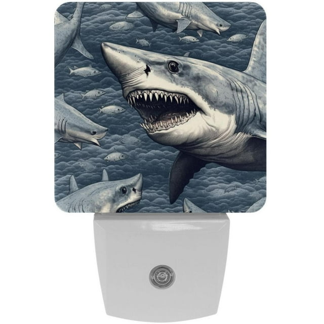 Shark LED Square Night Lights- Energy Efficient and Stylish ...