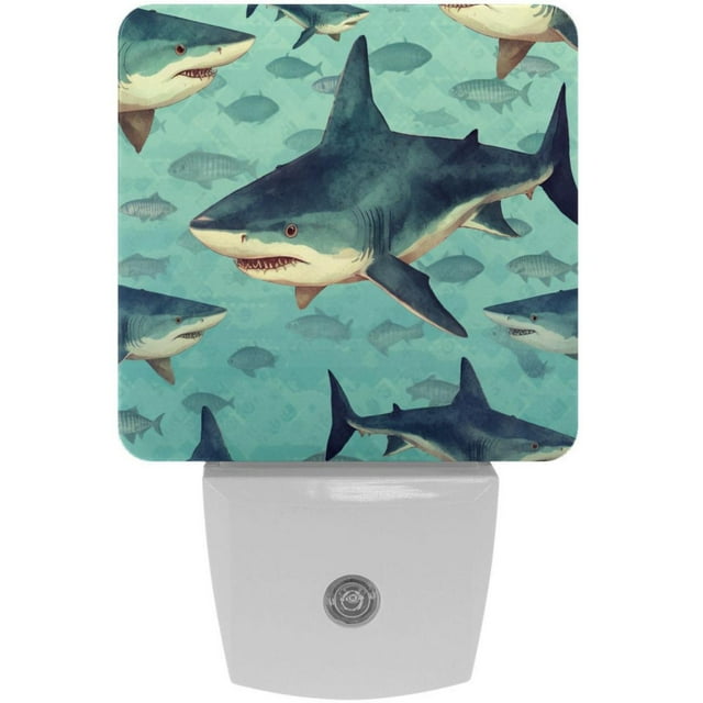 Shark LED Square Night Lights- Energy Efficient and Stylish ...