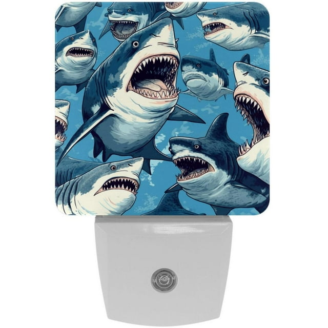 Shark LED Square Night Lights - Illuminating Your Space with Style ...