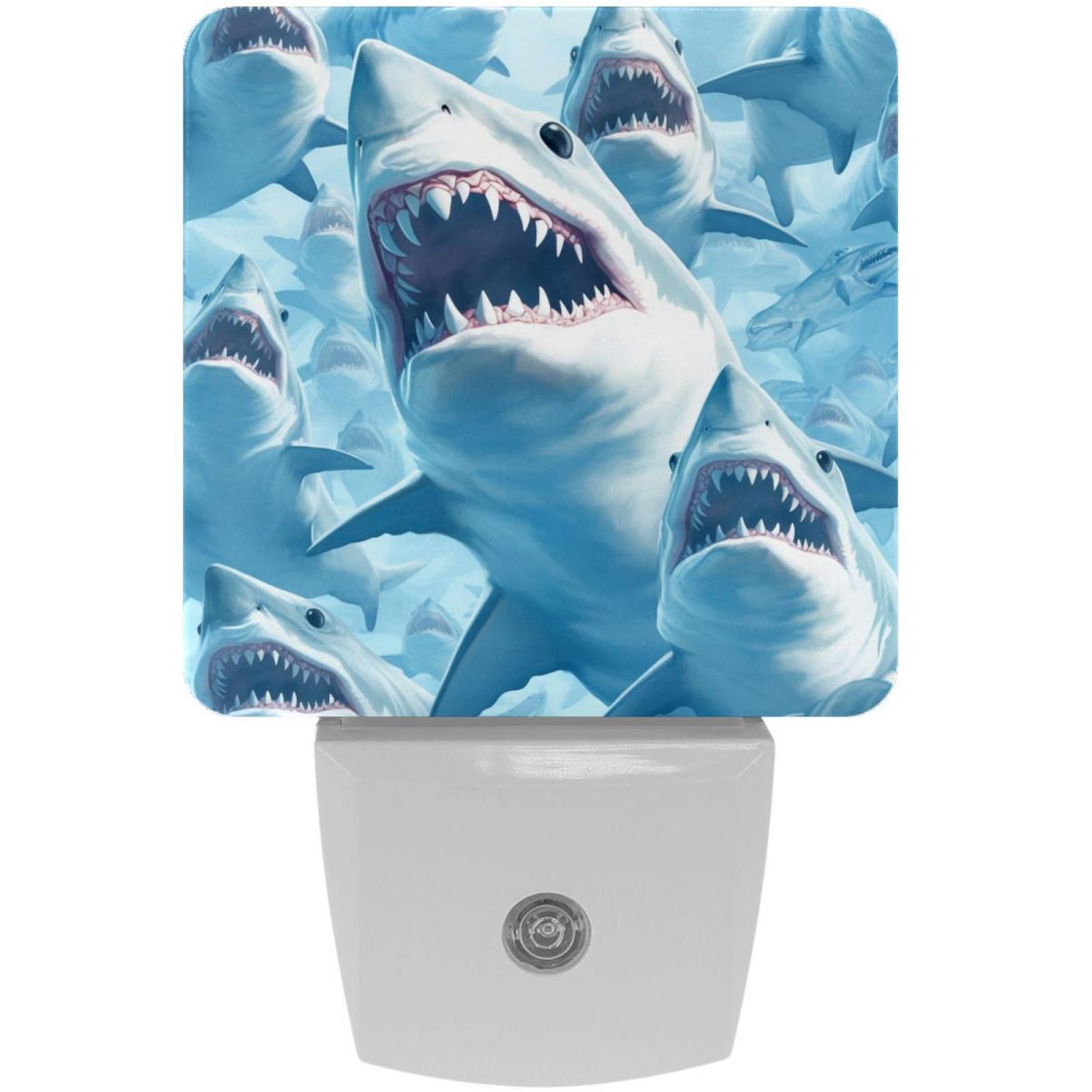 Shark LED Square Night Lights: Innovative Illumination for a Relaxing ...