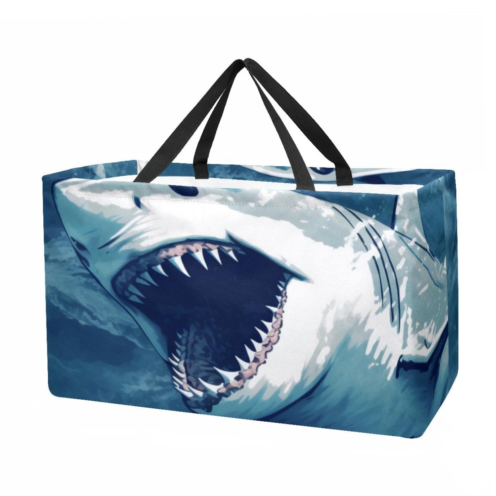 Shark Large Capacity Reusable Foldable Oxford Cloth Storage Bin ...