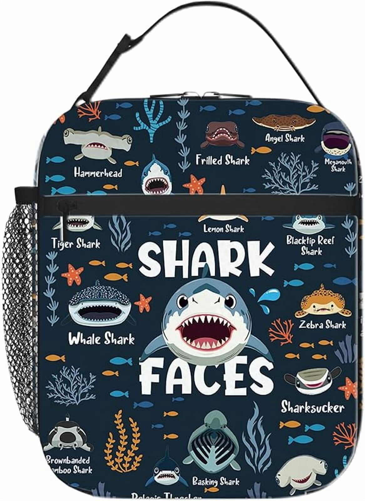 Shark Lunch Box for Men Women, Insulated Lunch Bag for Men, Thermal ...