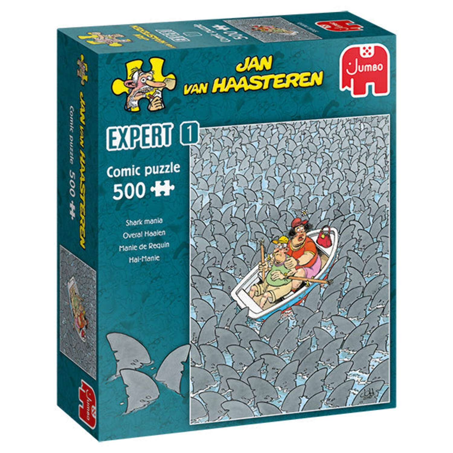 Shark Mania - Expert 500-Piece Puzzle - Walmart.com