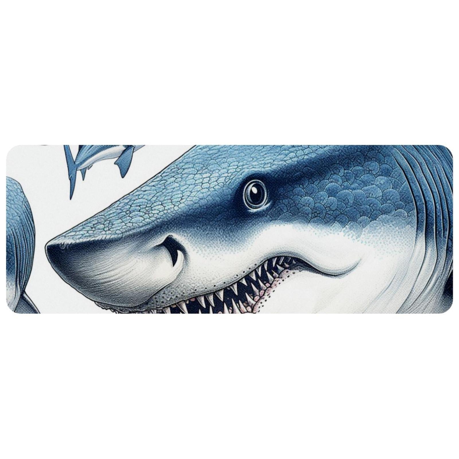 Shark Mouse Pad, Personality Design Rubber Base for Office Decor for ...