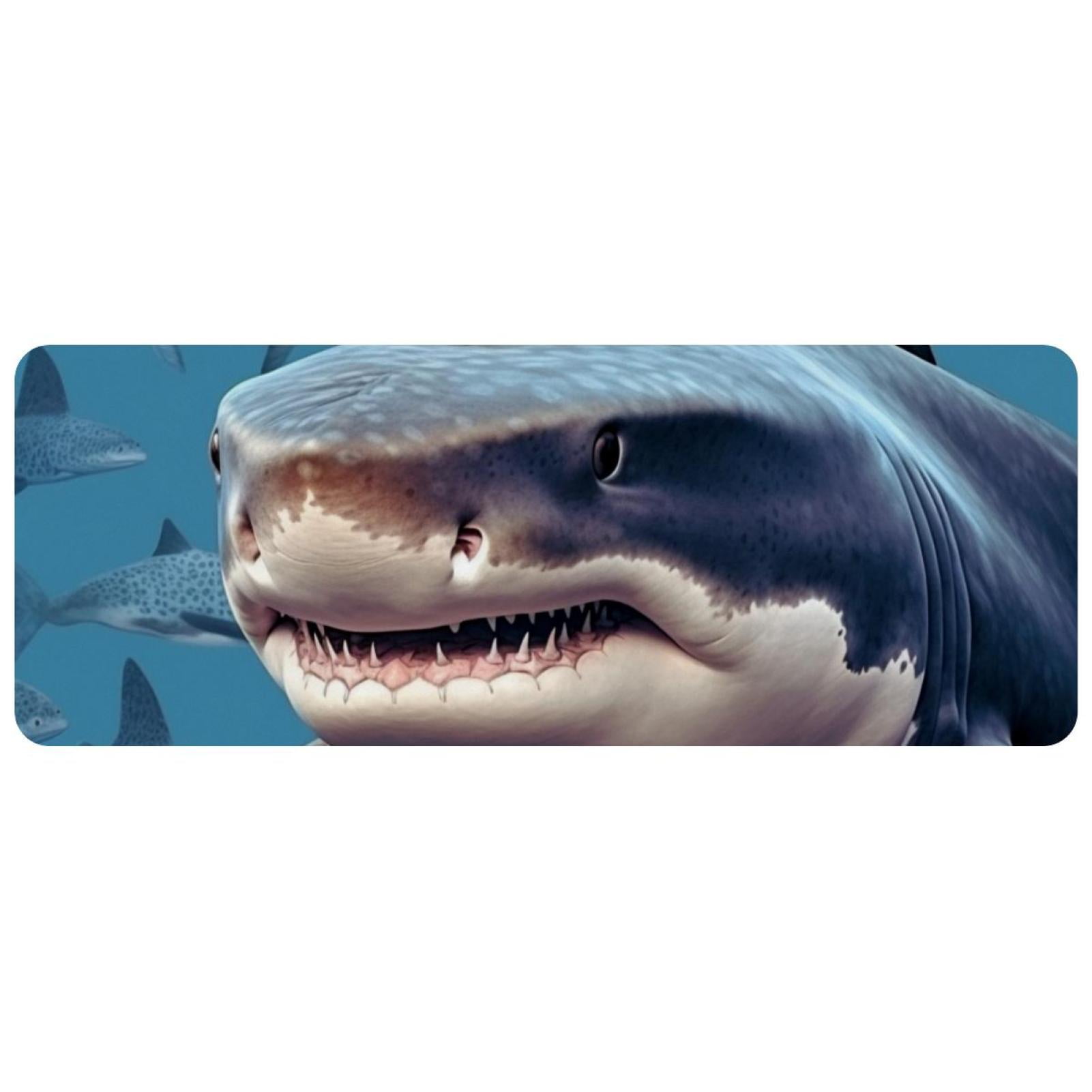 Shark Mouse Pad for Wireless Mouse Home Office Desk Laptop with Rubber ...