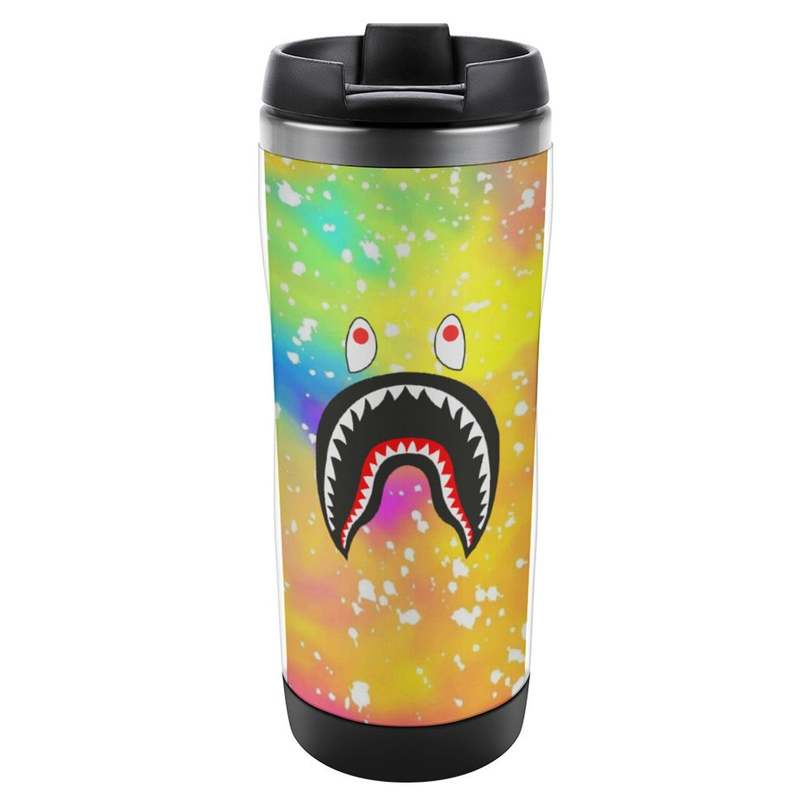 Shark Mouth Spra-ygro-und 14 Fl Oz Stainless Steel Vacuum Insulated ...