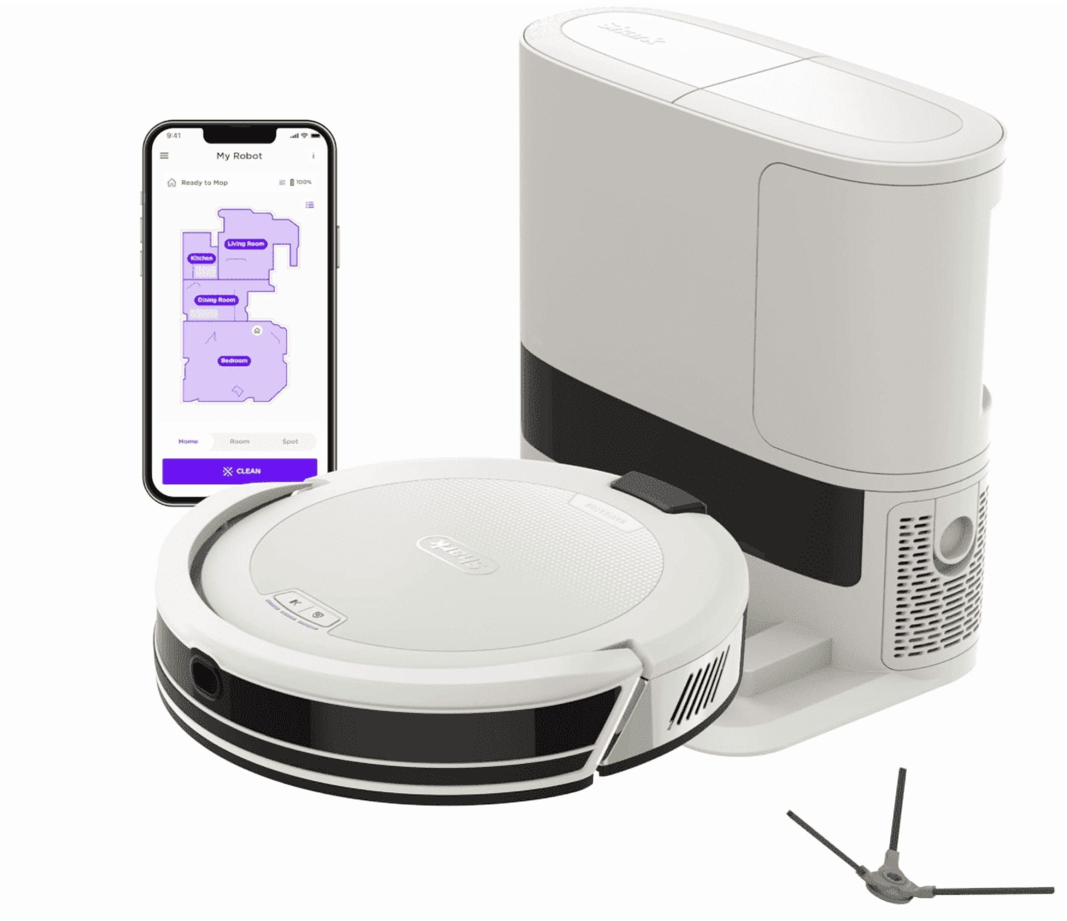 Shark Navigator AV2110S Robot Vacuum - Self-Empty Base, Smart ...