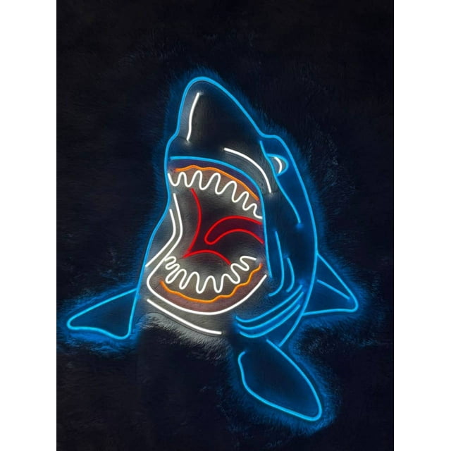 Shark Neon Sign, Shark Led Sign, Animal Sign - Walmart.com