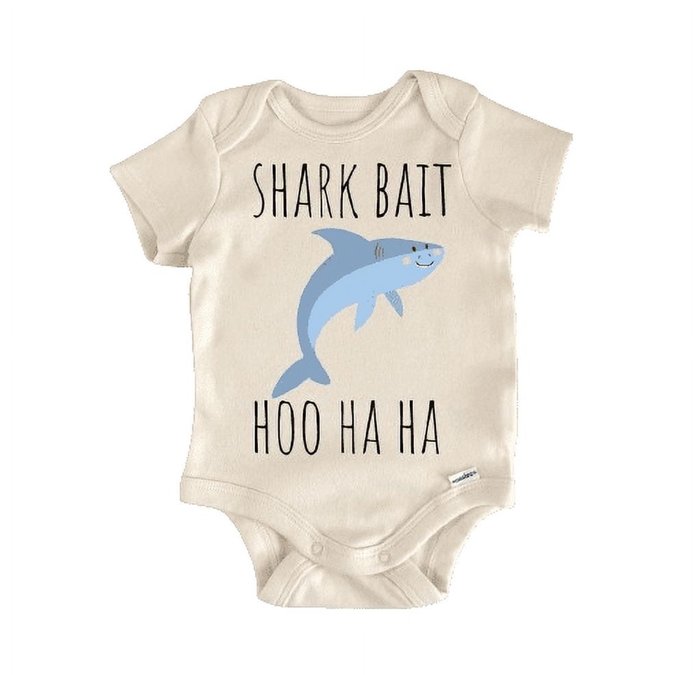 Shark Ocean Fish - Baby Boy Girl Clothes Infant Bodysuit Funny Cute ...