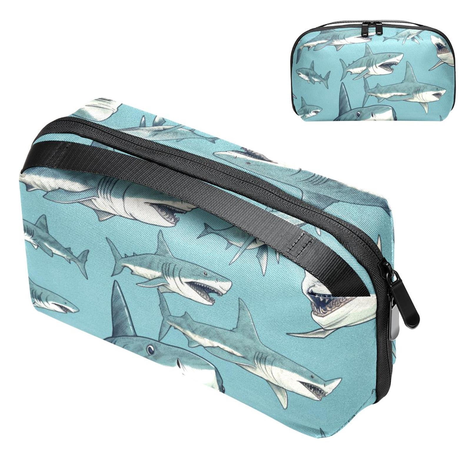 Shark Oxford Cloth Waterproof Travel Organizer Storage Pouch Cable ...