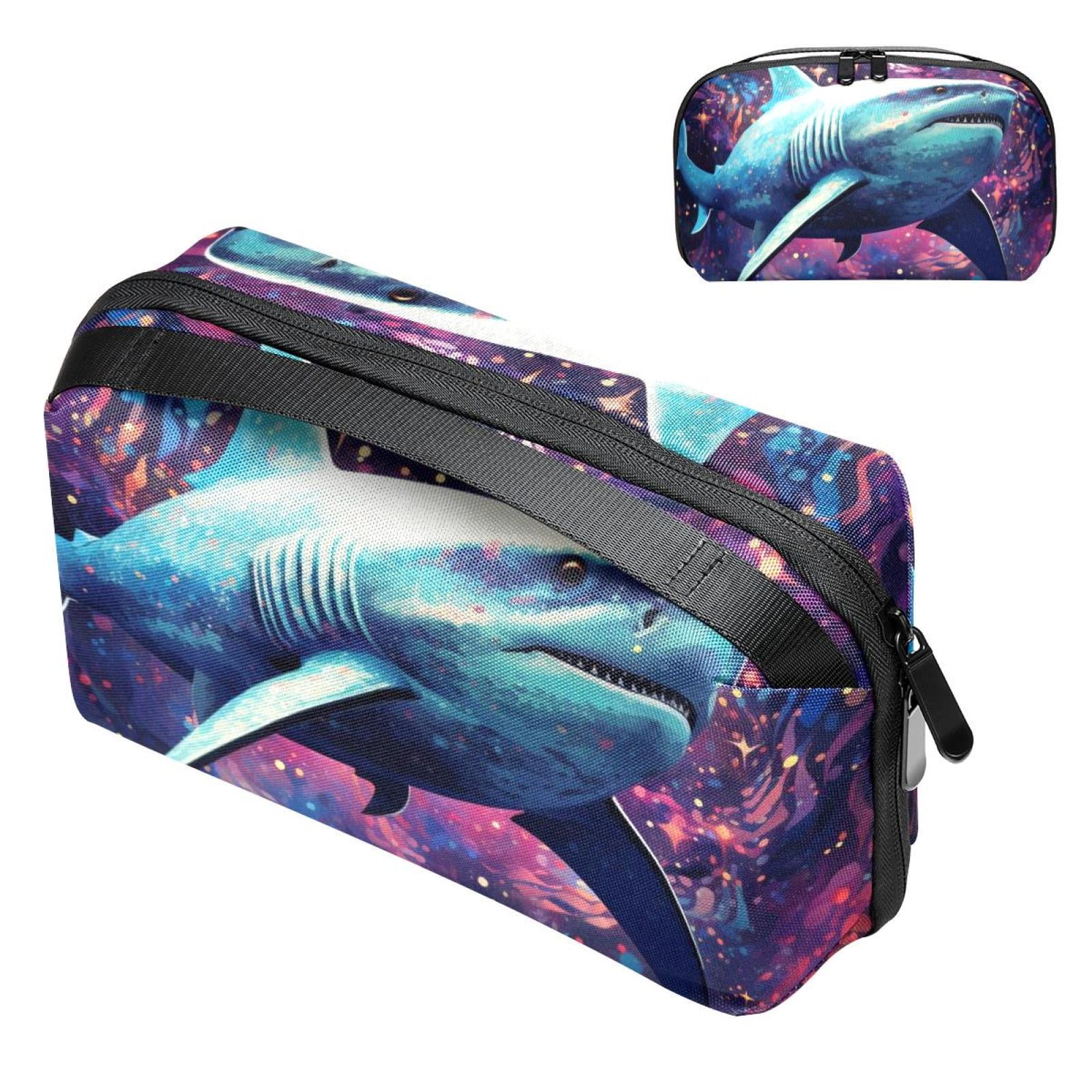 Shark Oxford Cloth Waterproof Travel Organizer Storage Pouch Cable ...
