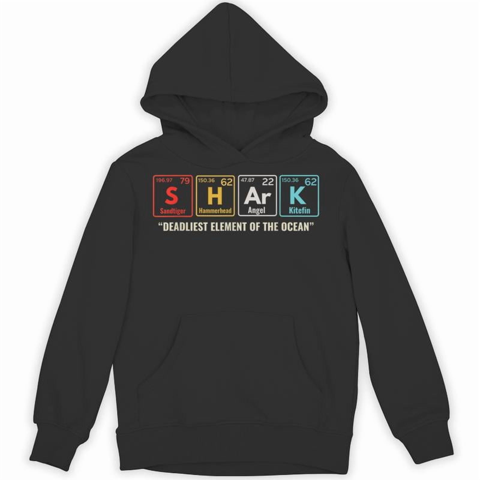 Shark Periodic Table Elements Week Funny Retro Shark Lovers Science ...