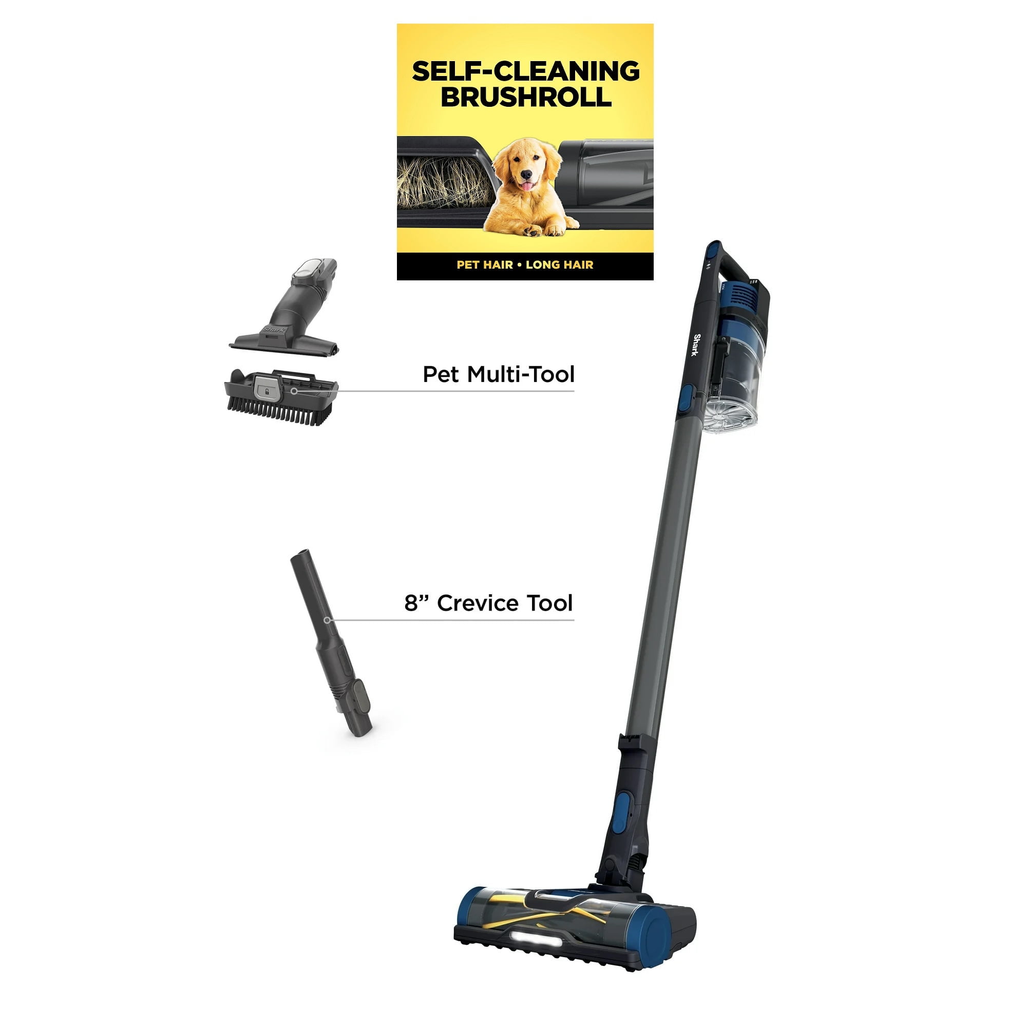 Restore.d Shark Pet Pro Cordless Stick Vacuum Cleaner with Powerfins ...