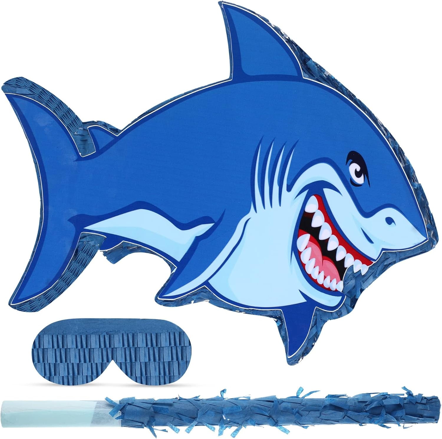 Shark Pinata Shark Party Pinata Blue Shark Shaped Pinata with a ...
