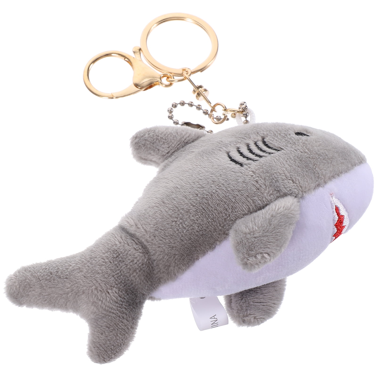 Shark Plush Key Rings Adorable Bag Pendant Keychain Cute Accessories ...