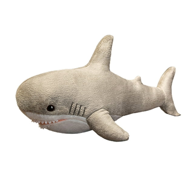 Shark Plush Stuffed Animal Pillow Toy Shark Ocean Large Shark Doll for ...