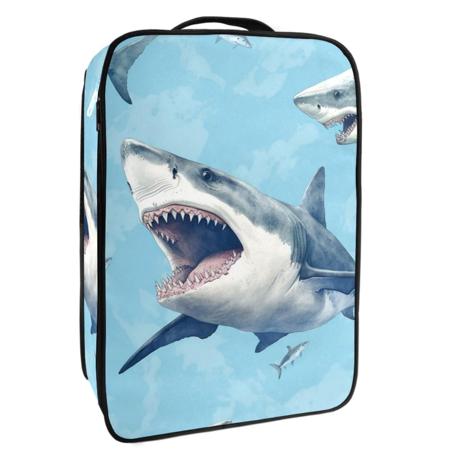 Shark Polyester Shoe Box Storage Container Organizer - 23x31cm/9x12in ...