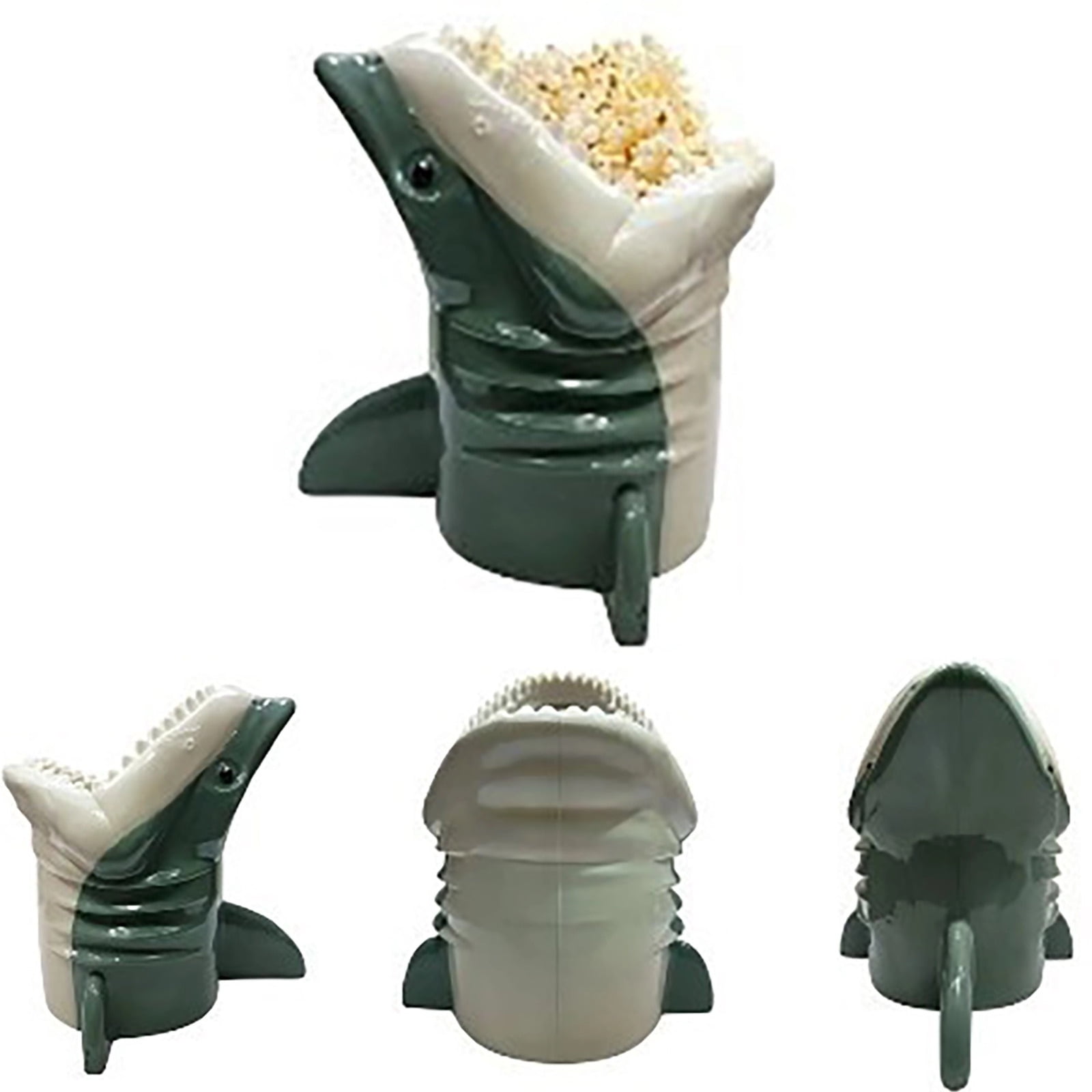 Shark Popcorn Bucket, 50th Anniversary Great White Design, Food Grade ...