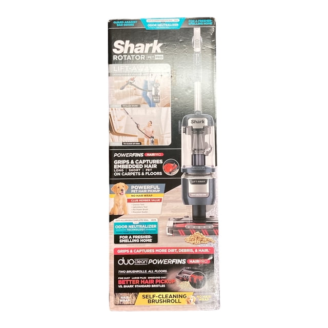 Shark Rotator Pet Pro Lift-Away ADV Upright Vacuum Odor Neutralizer ...