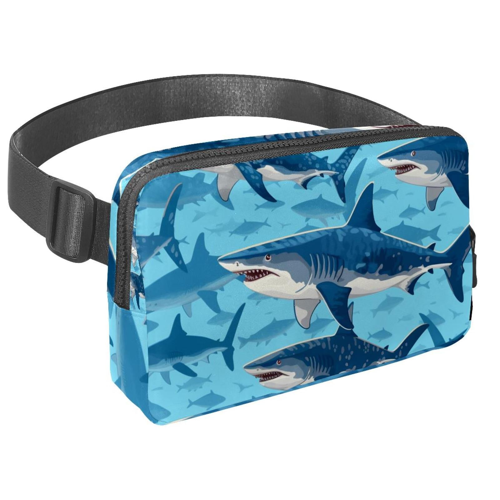 Shark Running Belt Waist Bag Fanny Packs, Lightweight Adjustable with ...