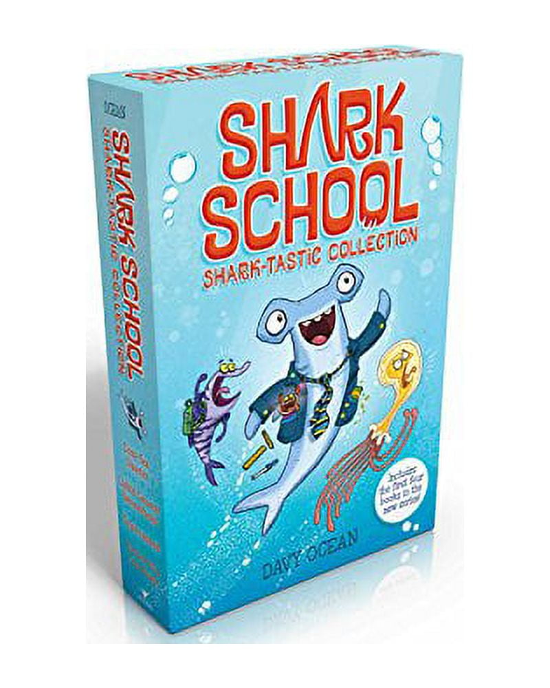 Pre-Owned Shark School Shark-Tastic Collection Books 1-4 (Boxed Set ...